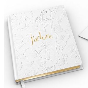 Dior | Accessories | Dior Jadore Floral Embossed Faux Leather Notebook ...
